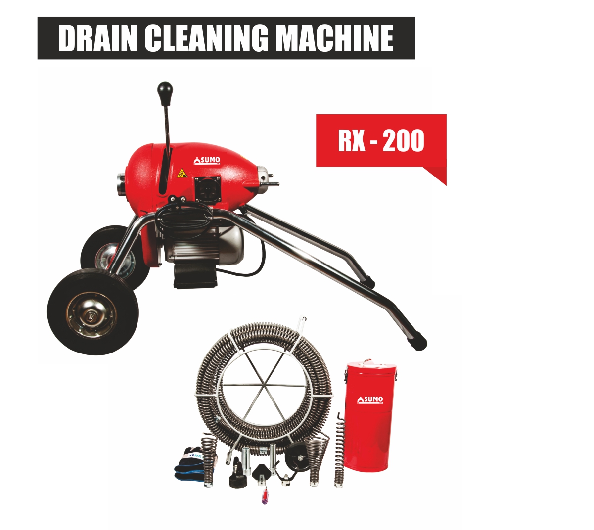 DRAIN CLEANING MACHINE